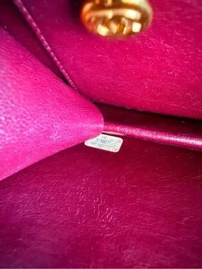 CHANEL | Bags | Chanel Matelasse Lambskin Shoulder Bag With Gold ...